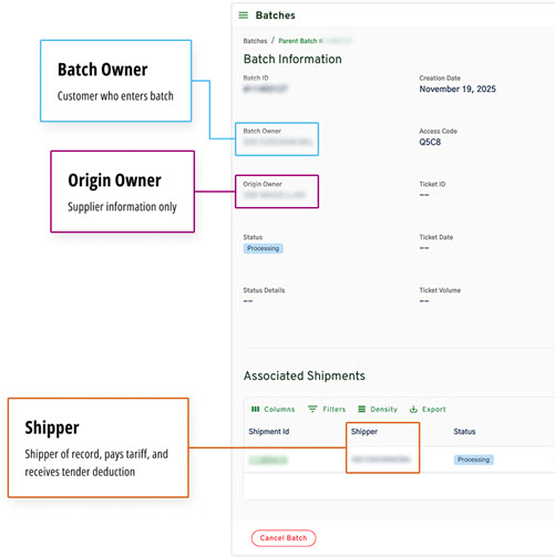 Batches Setup: Swift