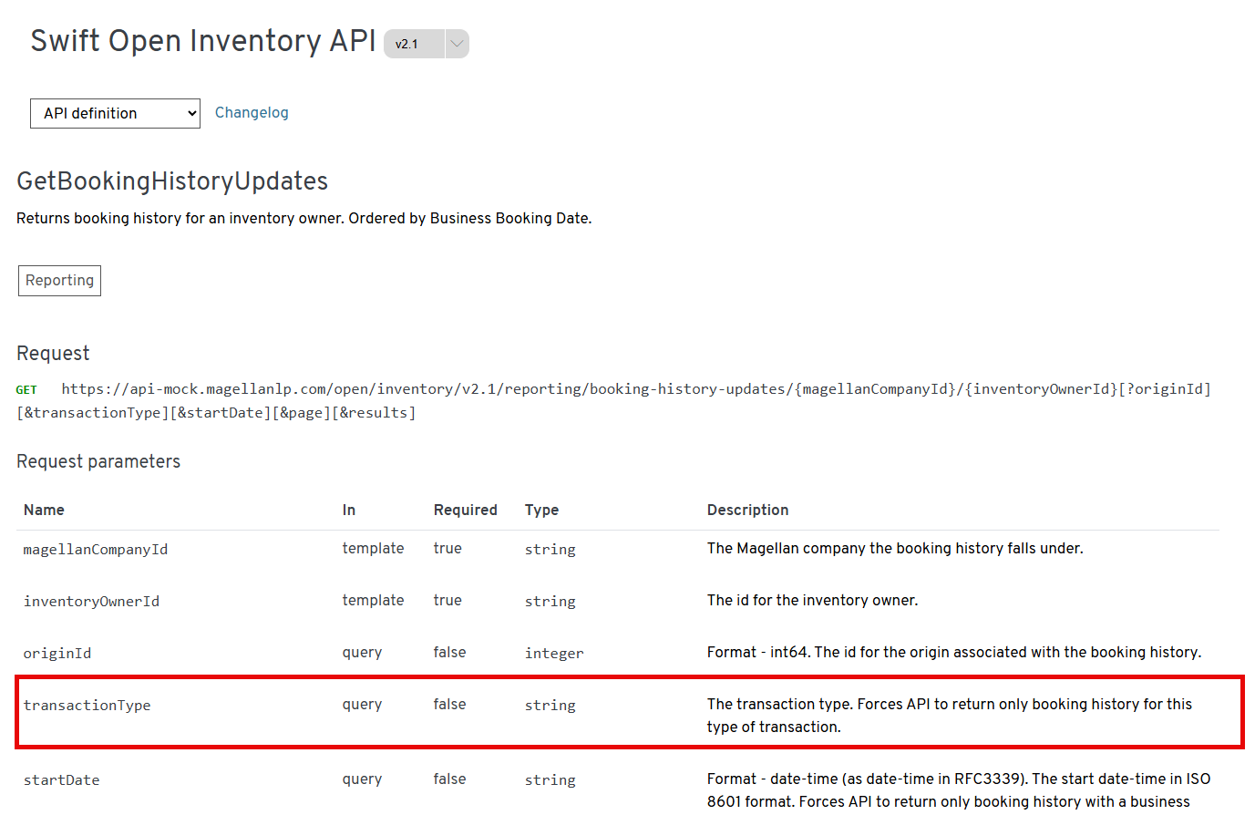 2025 April: Swift+ Application Programing Interface (API) Release